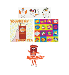 Bill Miller Stickers - Bill Miller