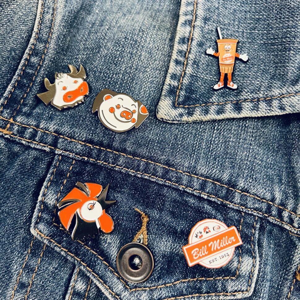Sweetie Enamel Pin Bill Miller
